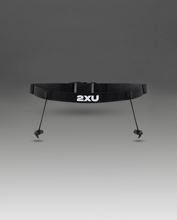 2XU Nutrition Race Belt (Black/Black) – The Happy Runner