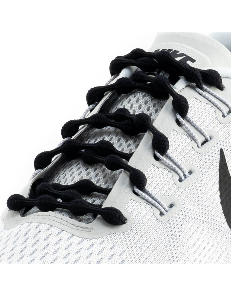 Caterpy No Tie Laces 75cm (Jaguar Black) – The Happy Runner